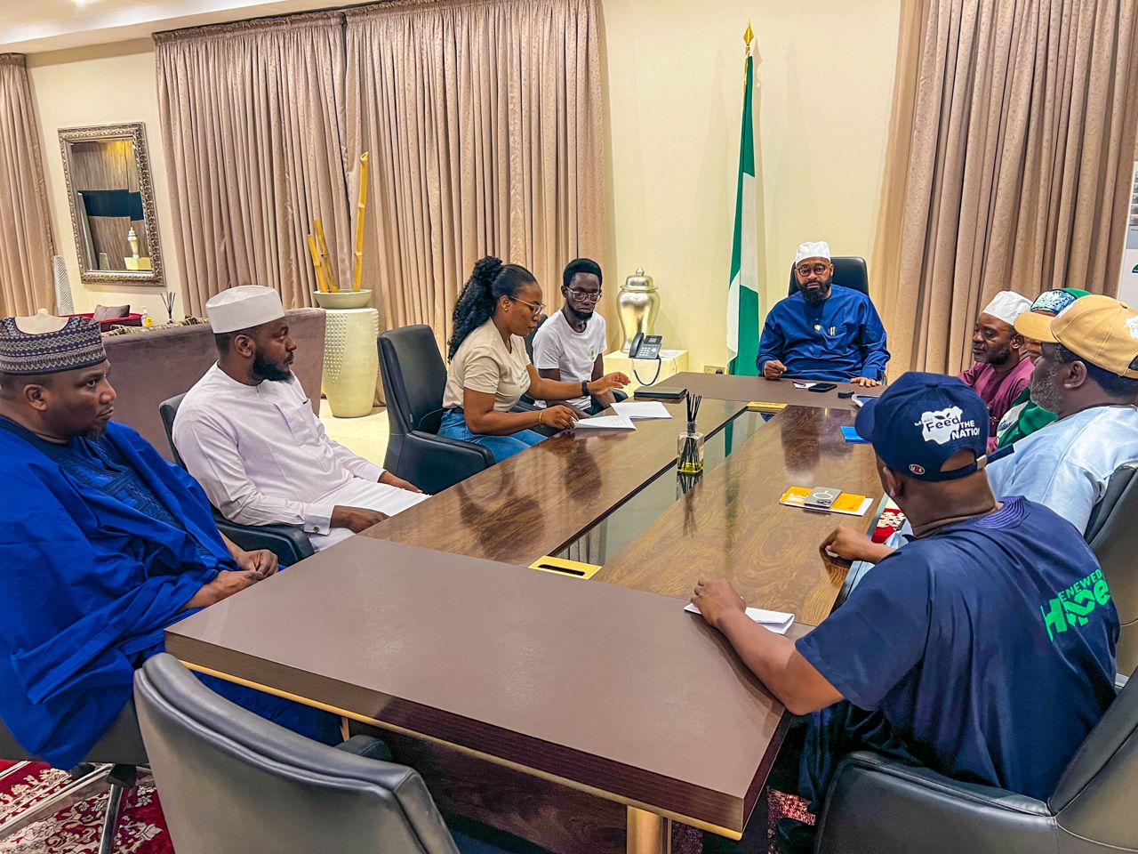 Niger State Govt. Partners With Eupepsia Place Ltd (Soilless Farm Lab ...